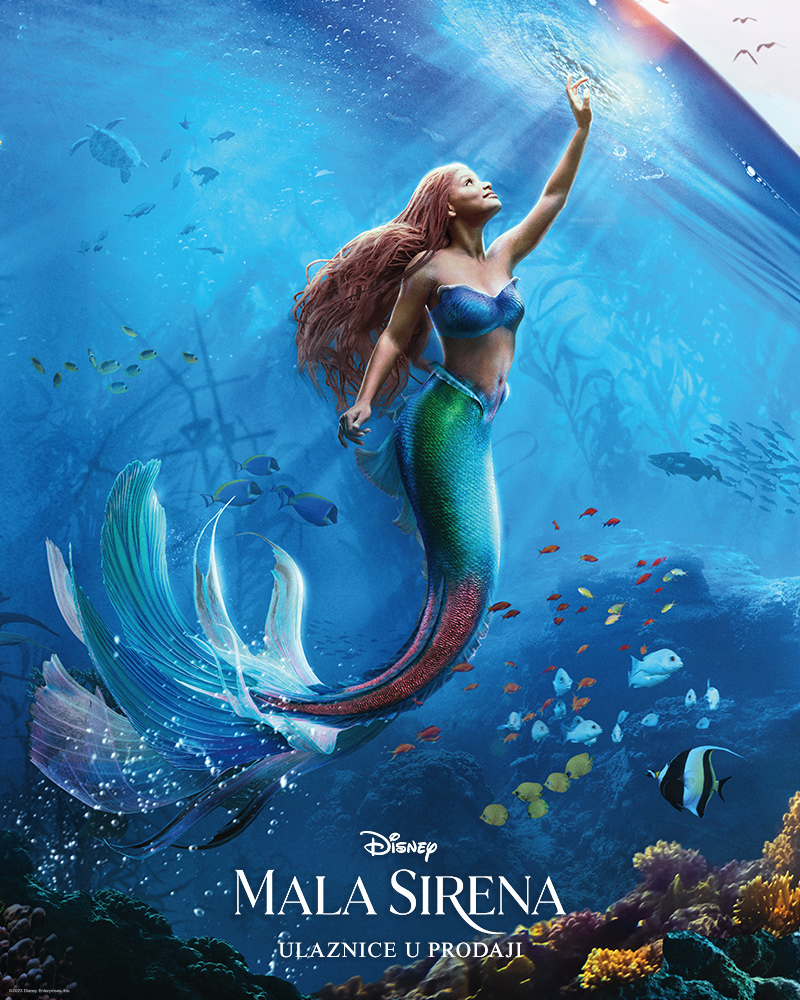 Čarobni spektakl studija Disney 'Mala sirena' napokon stiže u kina!