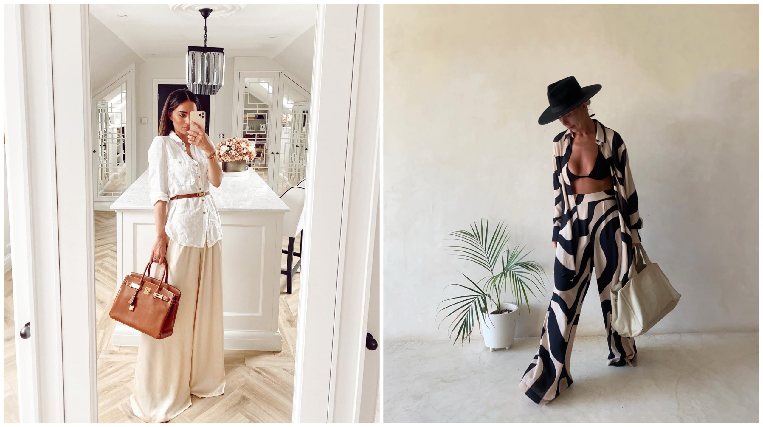 Insta style inspo: Palazzo hlače kao okosnica chic ljetnog outfita