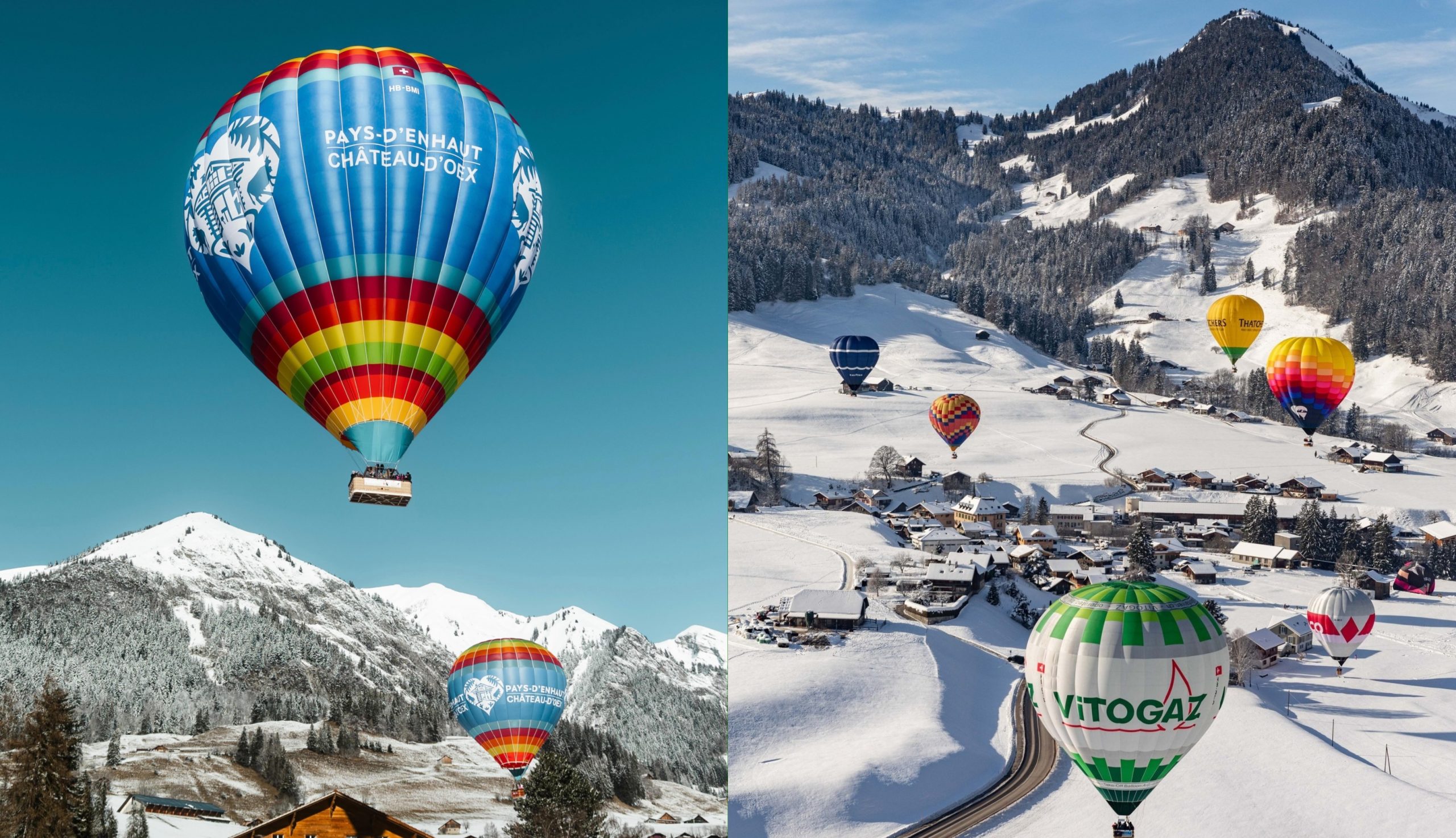 Let balonom iznad snijegom pokrivenih Alpa naše je travel iskustvo iz snova