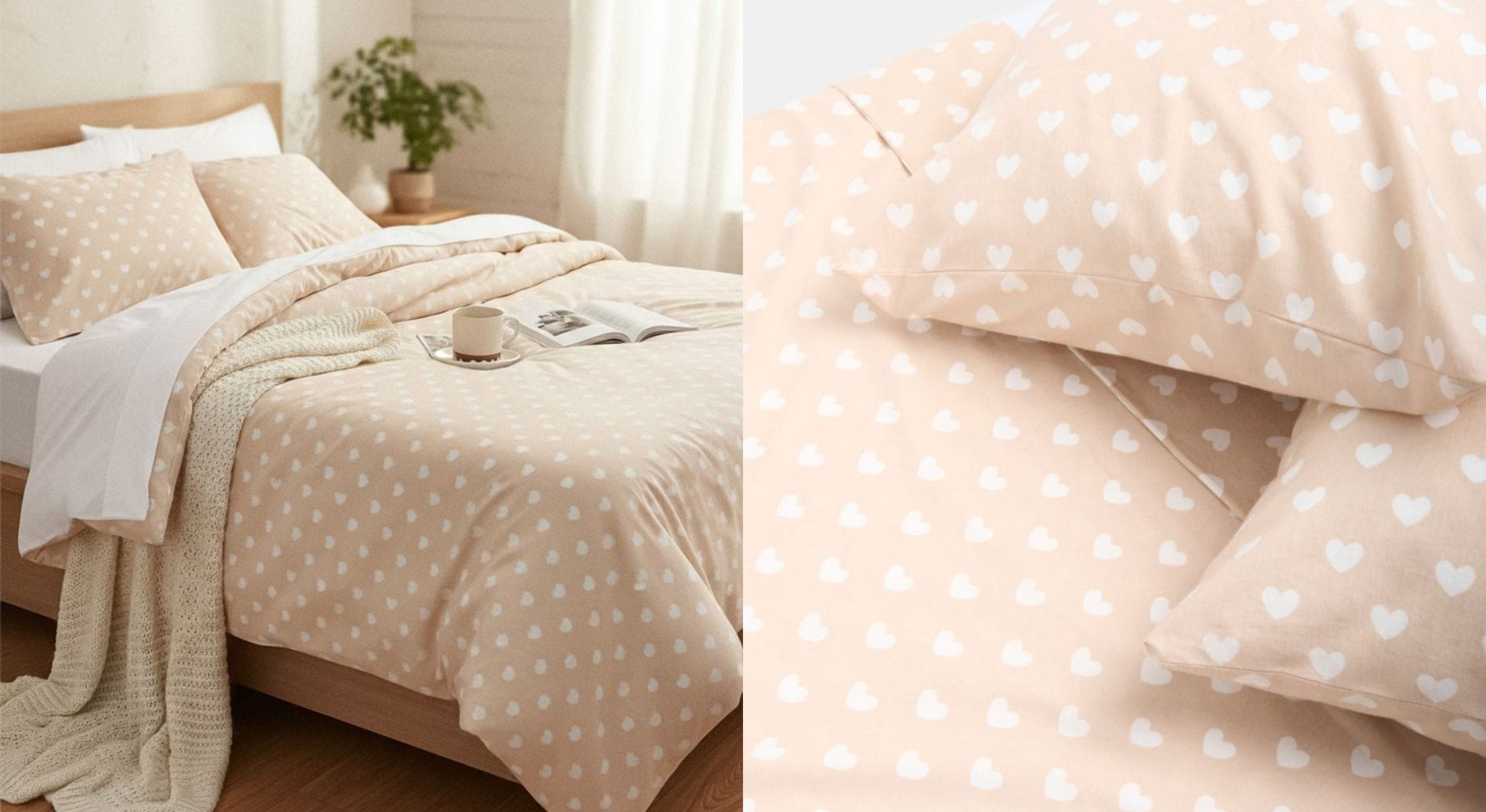 Ovaj model Sinsay posteljine sa srčekima tek je došao u prodaju i odmah ...